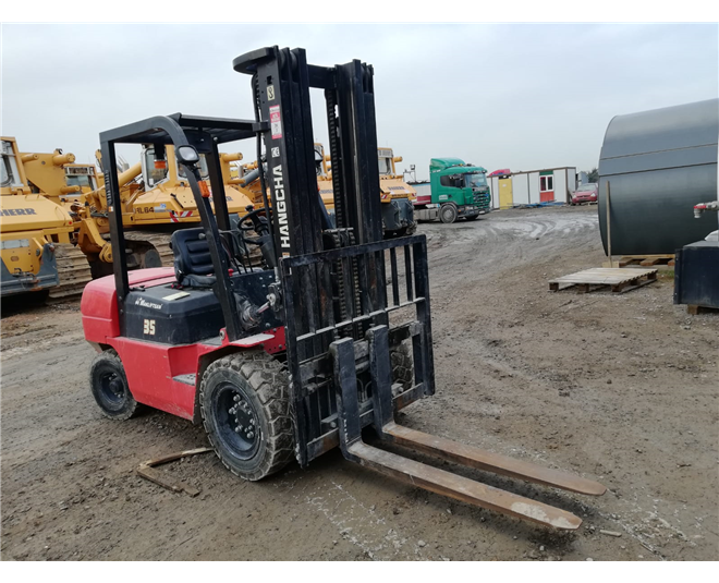 YK Leasing İkinci El - 2016 MODEL HANGCHA CPCD35-AW27 DİZEL FORKLİFT